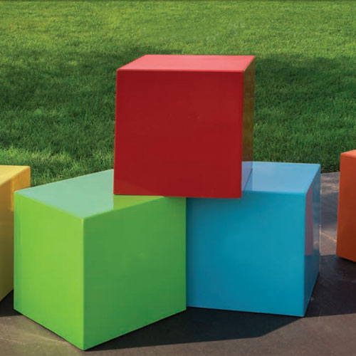 Outdoor Commercial Fiberglass Cubes | Texacraft | Quantity Discounts ...