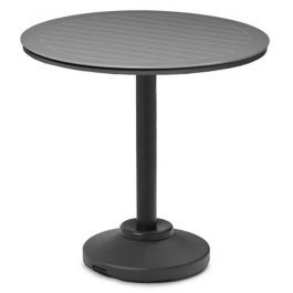 Buy Now 54" Round Marine Grade Polymer Commercial Top Table with Bar ...