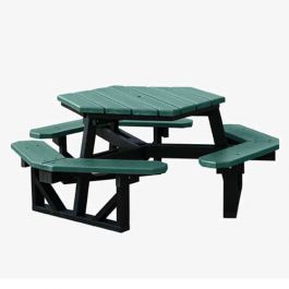 Buy Now - Commercial 6' Hexagon Table with hole by Texacraft - 26-HEX