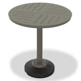 Buy Now 36" Round Marine Grade Polymer Top Commercial Bar Height Table ...