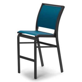 Buy Now Bazza Commercial Sling Stacking Bar Height Armless Café Chair ...
