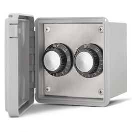 Infratech Dual 120V Regulator with Surface Mount and Gang Box - 14-4125