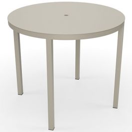 Buy Now 48" Round Commercial Solid Top with Coastal Bar Table Base by ...