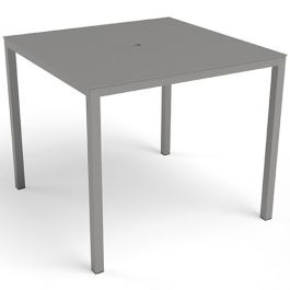 Buy Now 48" Square Commercial Solid Top with Coastal Bar Table Base by ...