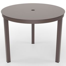 Buy Now 36" Round Commercial Solid Top with Coastal Three-Legged Dining ...