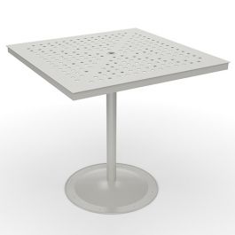 Buy Now 42" Square Commercial Cube Pattern Top with Bistro Bar Table ...