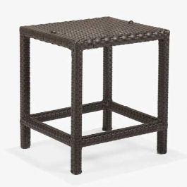 Shop Now Nexus Rosewood Weave Commercial Backless Balcony Stool ...