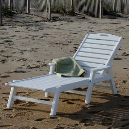 Polywood Nautical Chaise Lounge