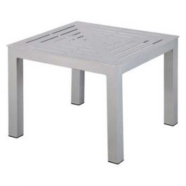 Buy Now 24" Coastal Commercial Side Table Base and Square Slat Table ...