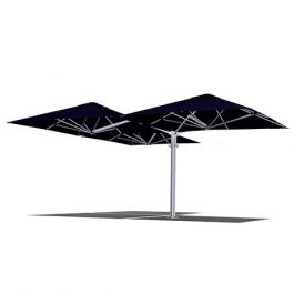 Shadowspec Unity™ Trio 10’ Square EASY LIFT Rotating Commercial ...