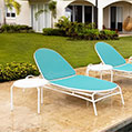 Commercial Concourse Sling Outdoor Furniture Collection | Texacraft ...