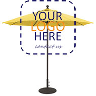 Commercial Logo Umbrellas | Patioshoppers.com